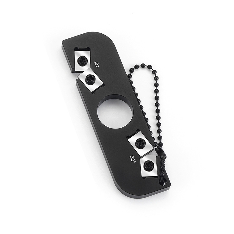 Portable Sharpening Tool Outdoor Ring Double-Head Sharpener Lightweight ...