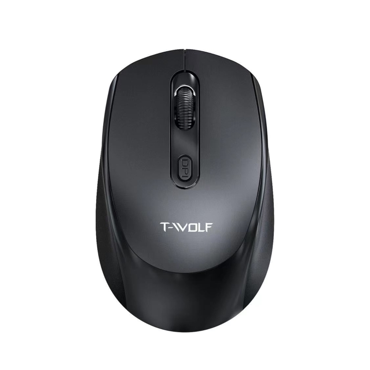 T-WOLF Q4 3 Keys 2.4GHz Wireless Mouse Desktop Computer Notebook Game ...