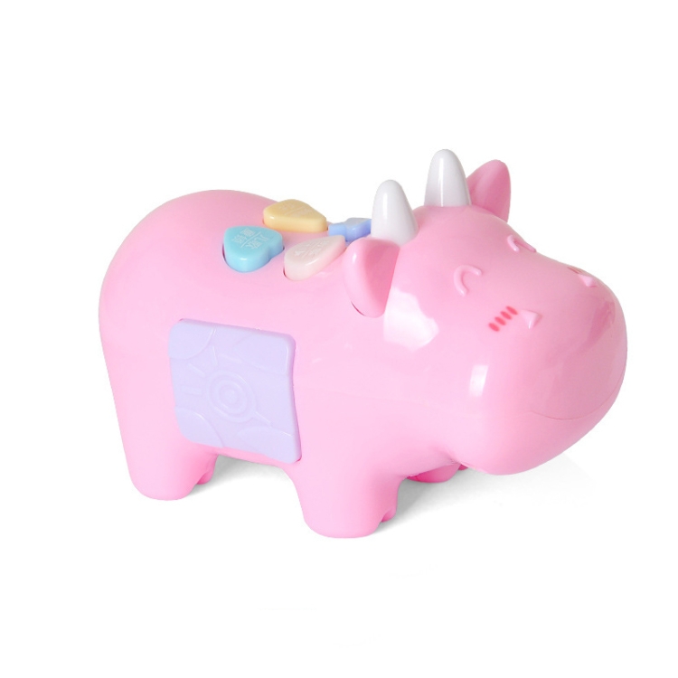 3 PCS Enlightenment Hippo Early Education Story Machine Luminous Mini ...