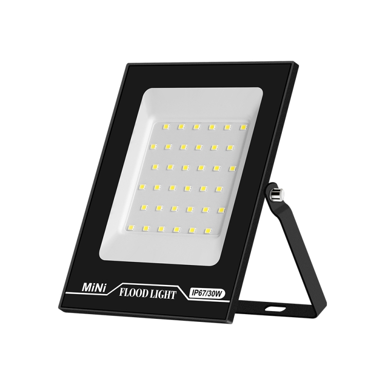 30w Led 프로젝션 램프 야외 방수 높은 전원 광고 투광 조명 높은 밝은 정원 조명 차가운 흰색 빛