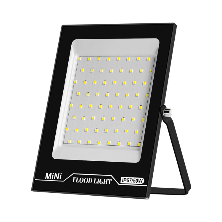 50w Led 프로젝션 램프 야외 방수 높은 전원 광고 투광 조명 높은 밝은 정원 조명 차가운 흰색 빛
