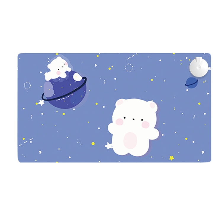 RAKJ-0002 Cute Cartoon Heating Pad Warm Table Pad Office Desk Writing ...