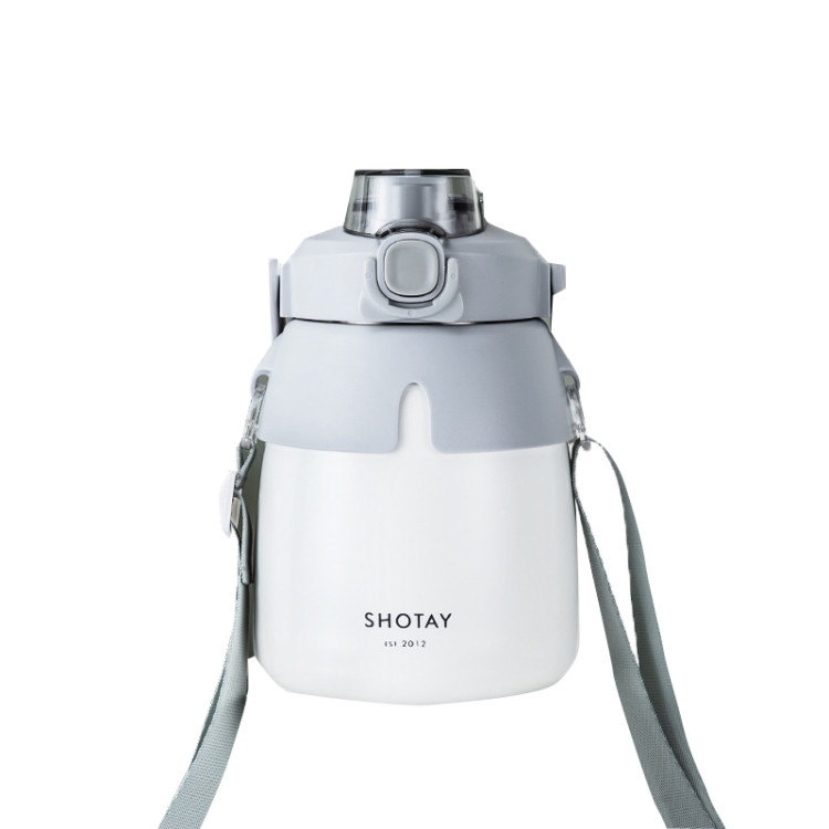 Shotay St-8063 Niños Big Belly Agua Agua Acero inoxidable Frasco de ...