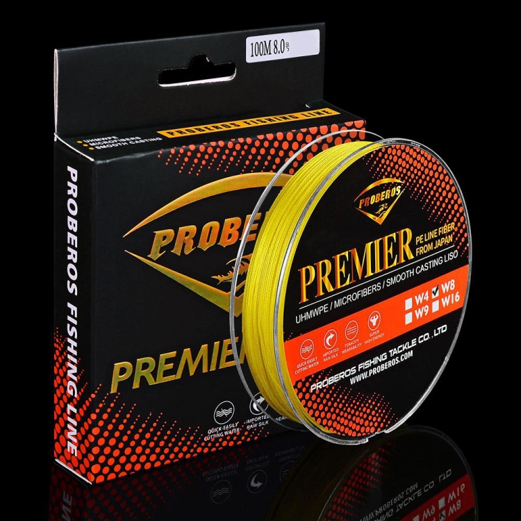 PROBEROS 8 Edited 100M Majestic Horse Fish Line, Line number: 0.6 / 8LB ...