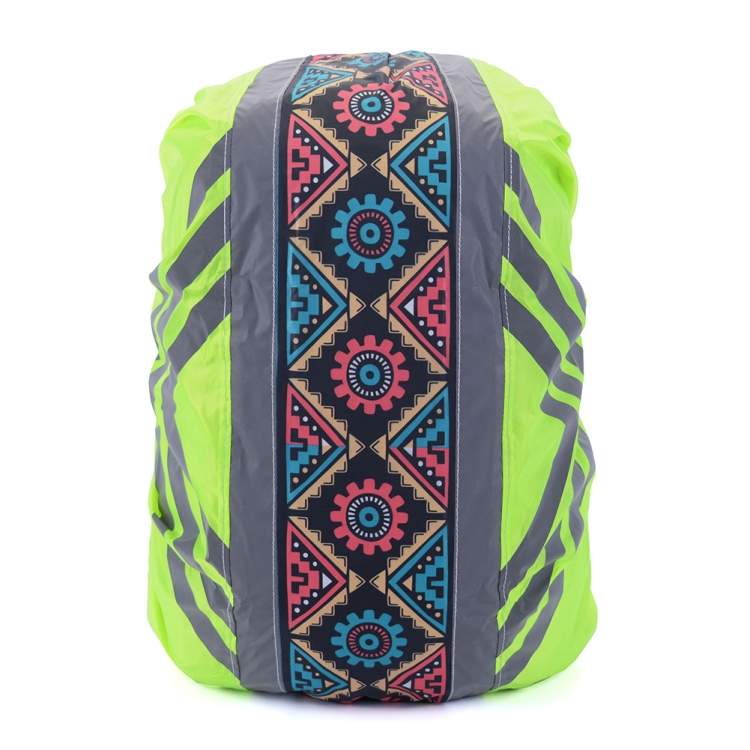 Luminous Pattern Rain Cover for Outdoor Backpack, Size: L 45-55L(A)