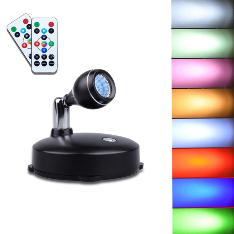 TL006 LED ตู้เสื้อผ้าเครื่องประดับพื้นหลัง RGB สปอตไลท์รอบข้าง, สไตล์: การควบคุมระยะไกล