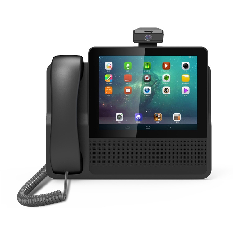 S09 8 Inch HD Audio And Video Conference 6 SIP Line PSP Line PSTN/VOIP ...