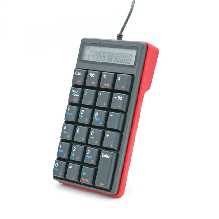 Sunread SK24 23 Keys Wired Numeric Keypad With Screen, Cable Length: 1 ...