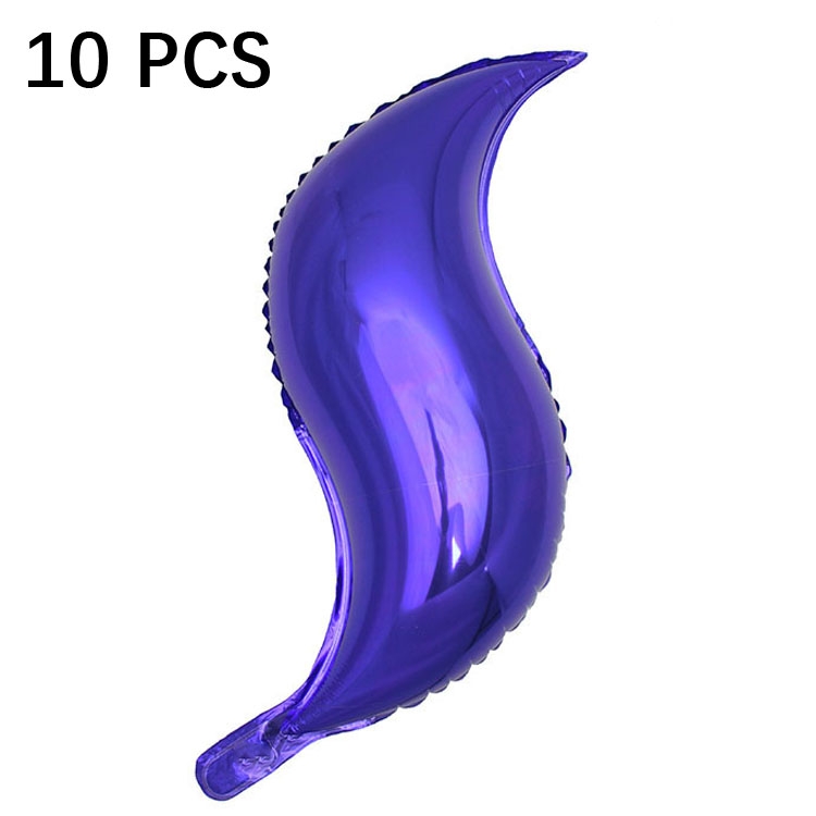 Balloons - 10 PCS 24 Inch S-Shaped Balloon Fish Tail Wavy Balloon ...