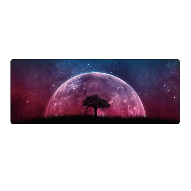 300x800x2mm Locked Large Desk Mouse Pad(3 Galaxy Tree)