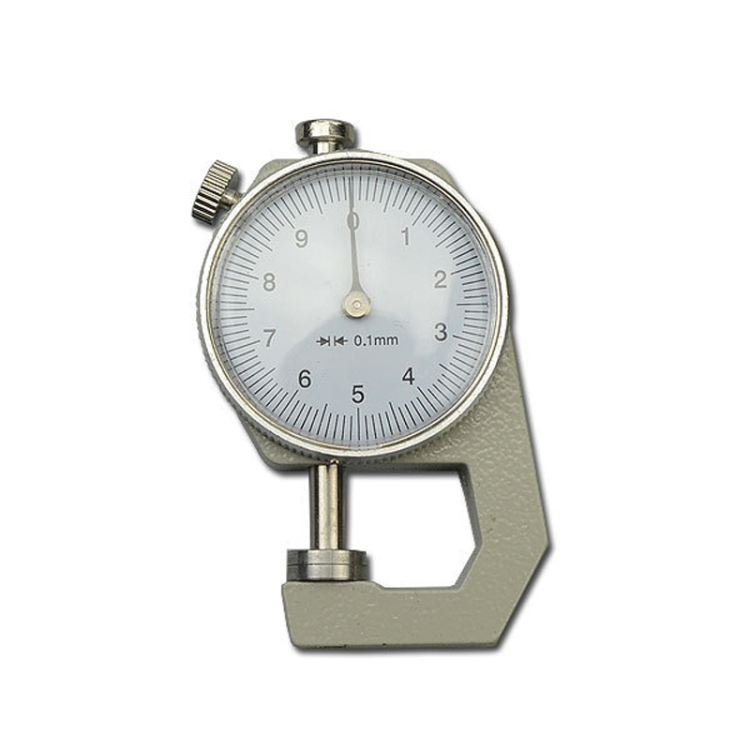 0-10mm Dial Thickness Gauge Leather Paper Thickness Meter Tester, Model ...