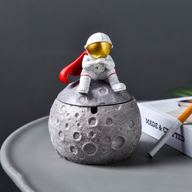 BJ1519 Cartoon Astronaut Shape Ashtray, Spec: A Model