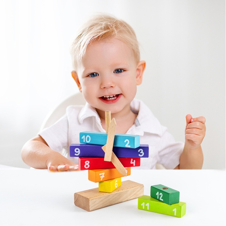 Digital Cognitive Building Blocks Learning Alarm Clock Teaching Kids(MZM)