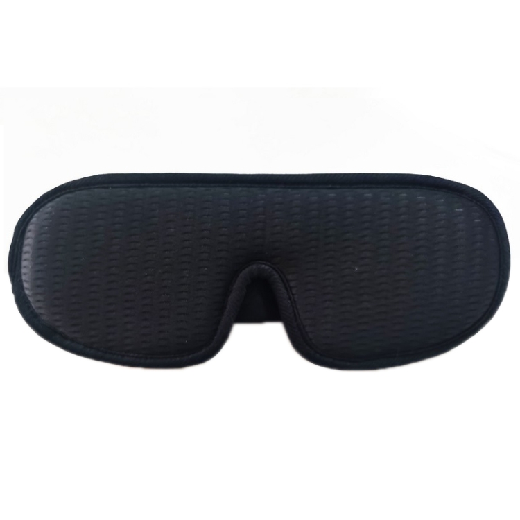 3D Breathable Shading Eye Protection Sleep Eye Mask(Black)