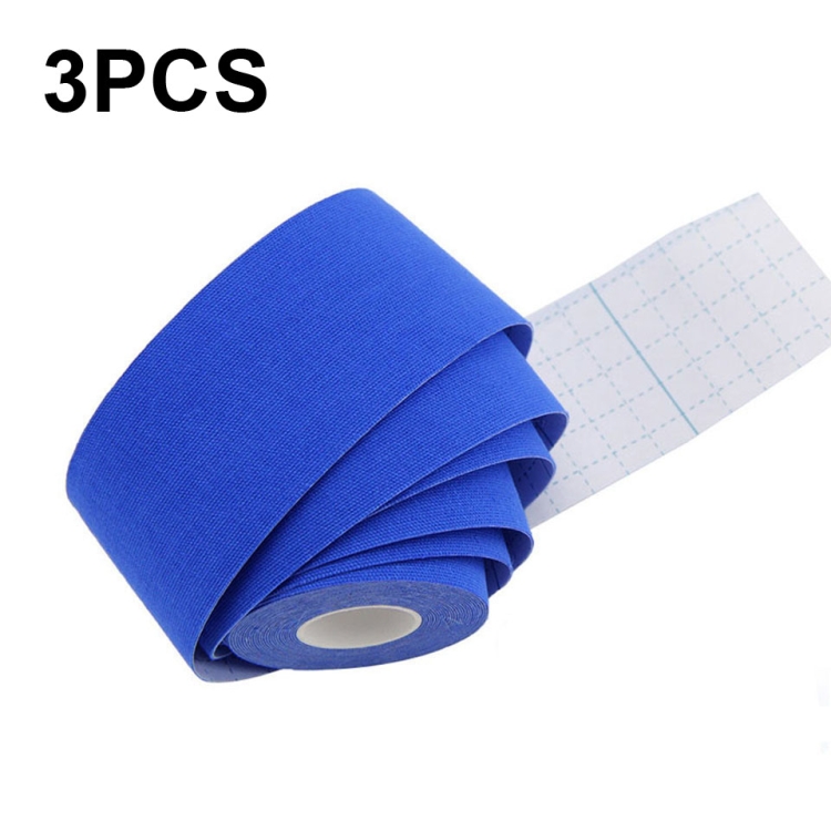 3 PCS Muscle Tape Physiotherapy Sports Tape Basketball Knee Bandage ...