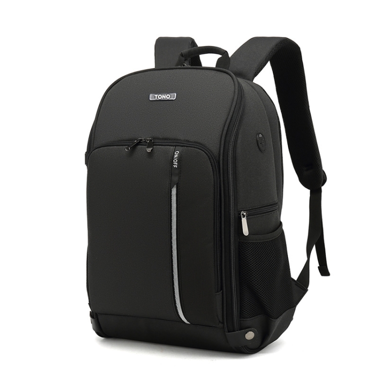 TONO LED Light SLR Digital Camera Backpack With USB Port(Black)