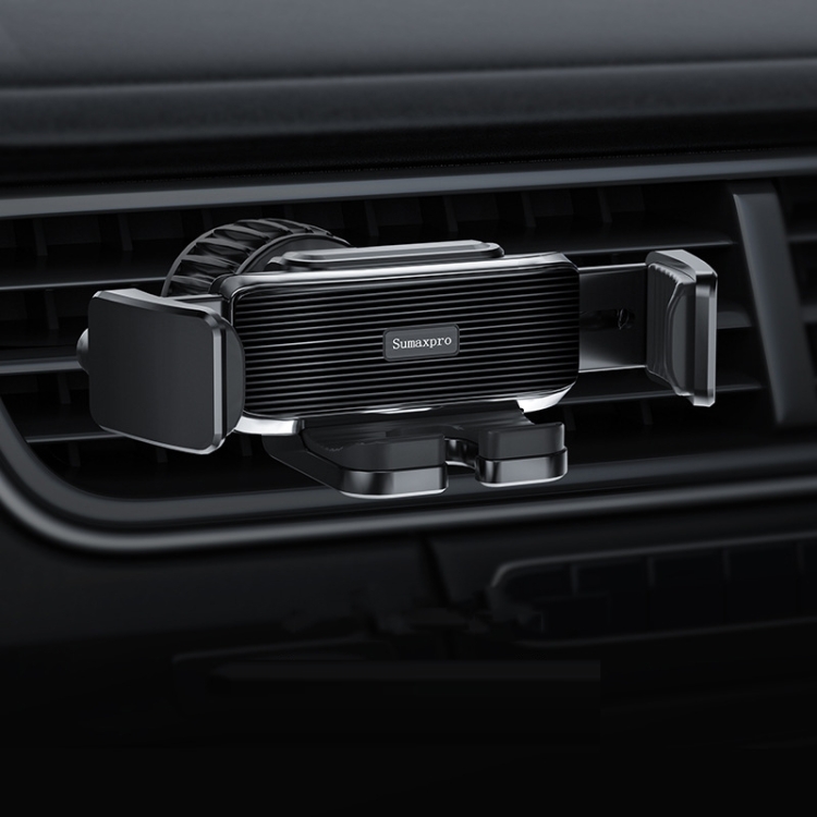 Sumaxpro D8 Car Dashboard Gravity Phone Holder, Color: Black