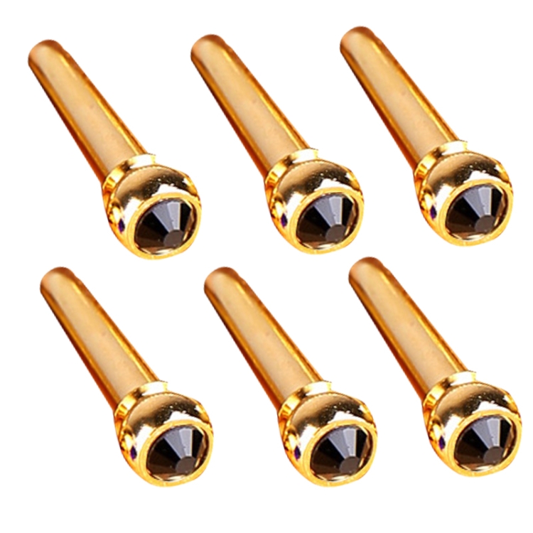 6PCS Guitar Dipping Pure Copper Citrimine Guitar Caps, Style: Crystal ...
