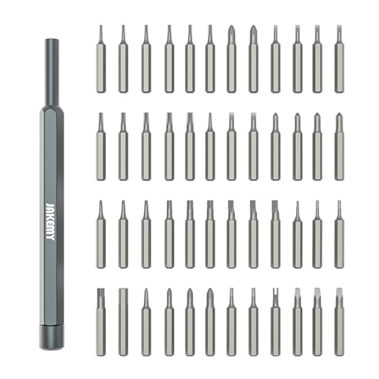 JAKEMY JM-8182 49 in 1 Aluminum Alloy Handle Screwdriver Set