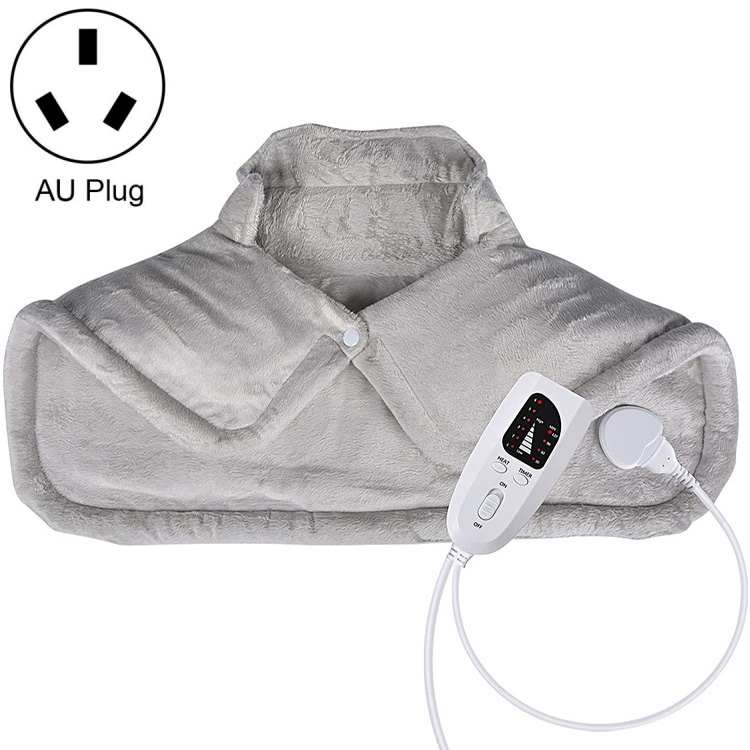 Electric Heated Thermal Shawl On The Back And The Neck AU Plug(Creamy ...