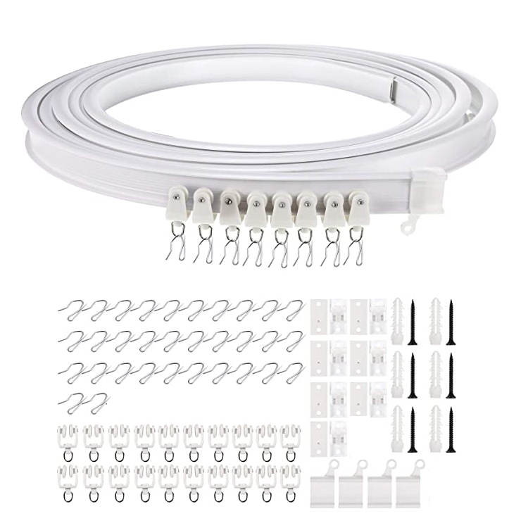 Model Steel Track Set Flexible Silent Slide Track Track with Hooks ...