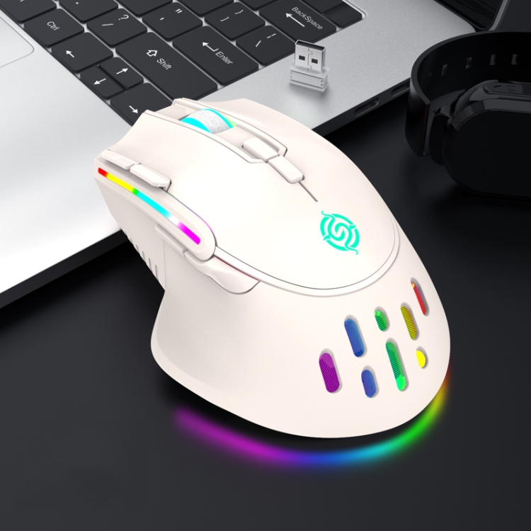 Mice - K-Snake BM520 9-button 3200DPI 2.4G RGB Wireless Dual-mode ...