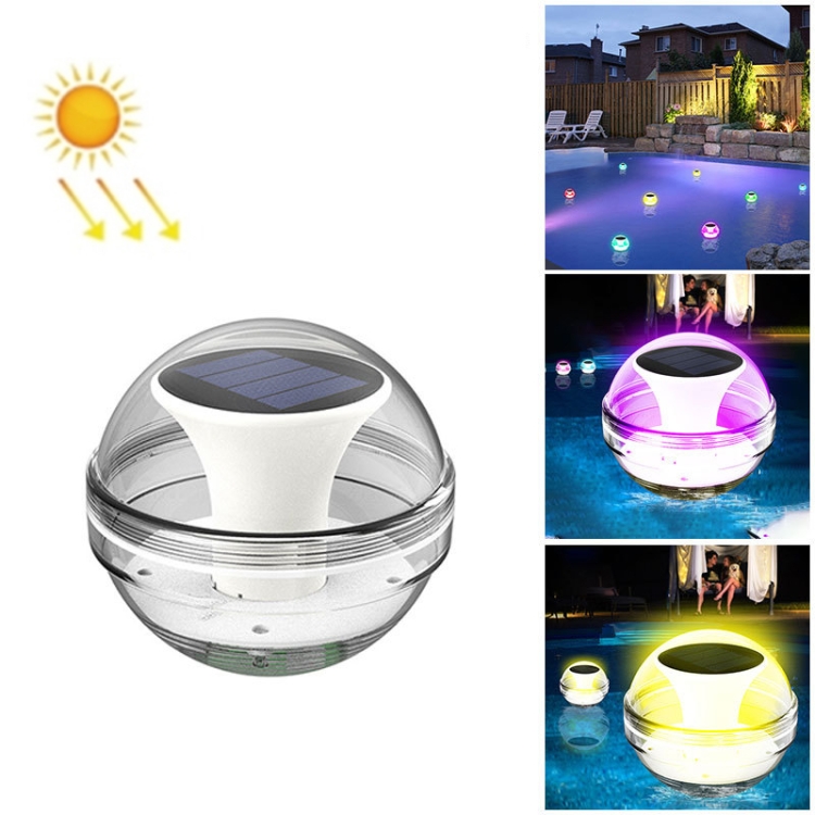 Solar Water Floating Lights Patio Pool Floating Landscape Decorative ...