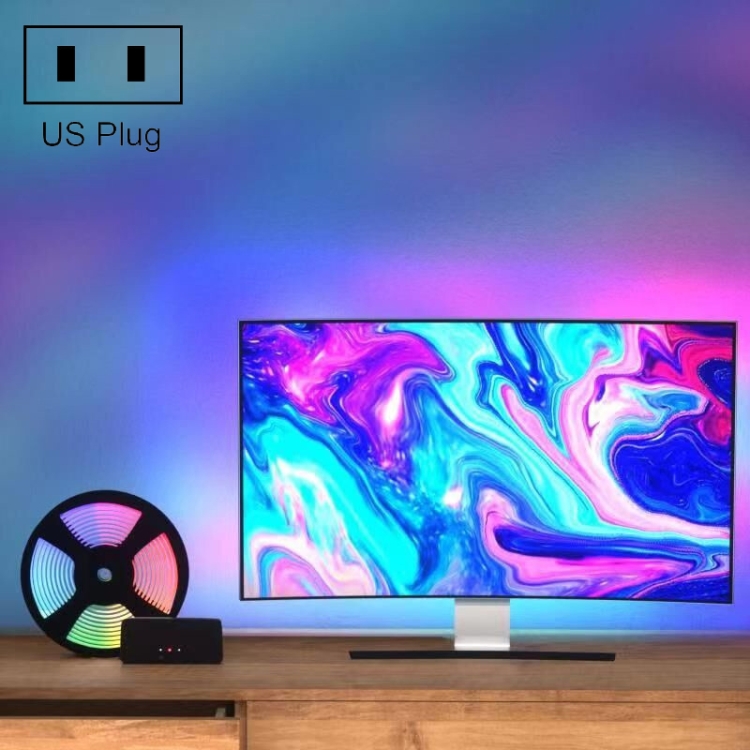 FT003 HDMI TV Screen Screen Synchronous Background Light, Size: 2x1.9m ...