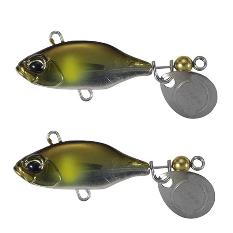 เหยื่อ Luya 2 ชิ้น Shenshui VIB พร้อมเม็ดโลหะเหยื่อปลอม Tiller ปากเบส ...