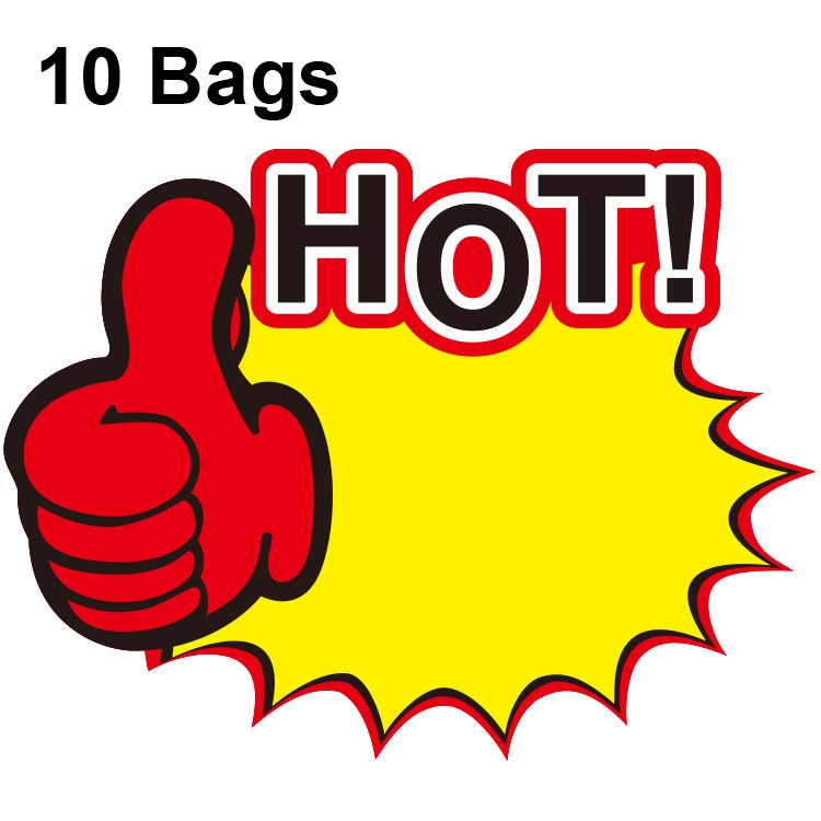 WM-106 10bags 18x14cm Explosie Sticker Product Prijskaartje Supermarkt ...