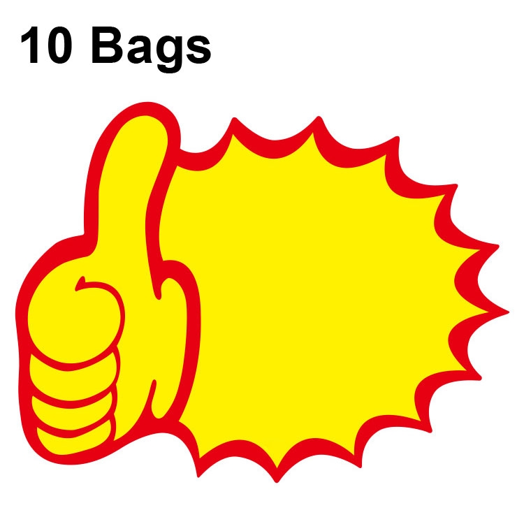 XD-069 10bags 18x14cm Explosion Sticker Product Price Tag Supermarket ...