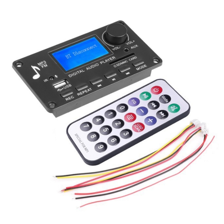 D006BT Bluetooth MP3 Decoder U Disk Playback Audio Amplifier Board ...