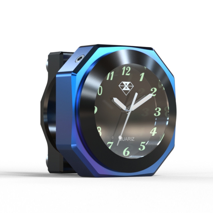 L1 Motorcycles Waterproof Outdoor Clock Temperature Gauge, Color: Clock ...