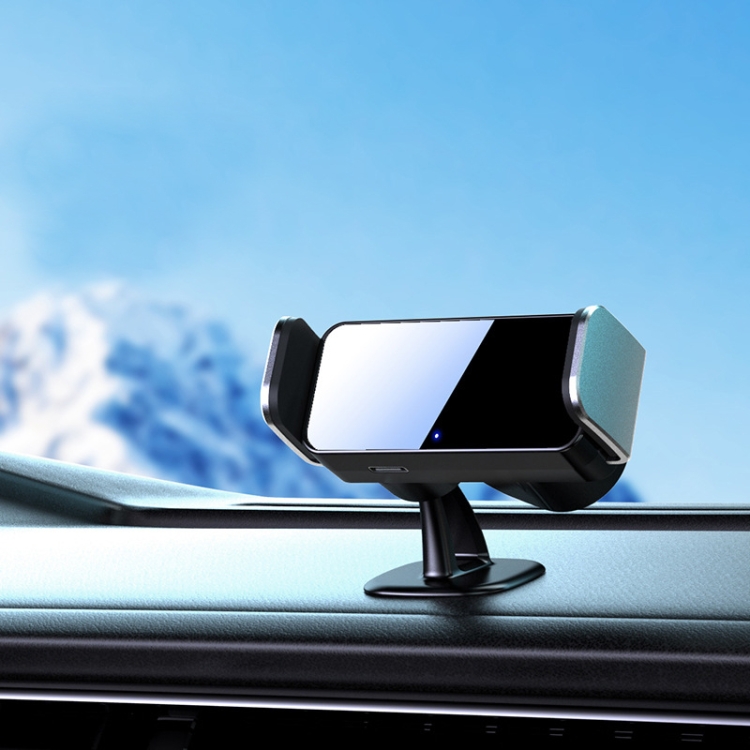 Car Air Outlet Smart Navigation Electric Mobile Phone Holder, Color ...