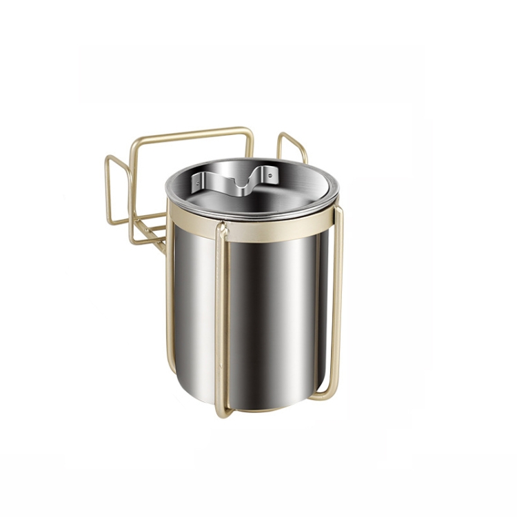 Stainless Steel Wall-mounted Ashtray Bathroom Multifunctional Ashtray ...