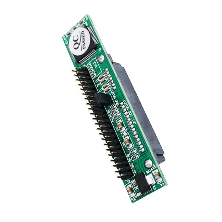 2.5 นิ้ว SATA ฮาร์ดดิสก์ไปยัง IDE44 Pin Interface Adapter Board (90 Degree)