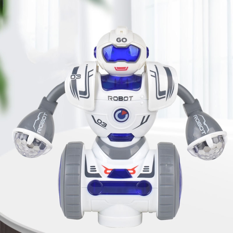 Intelligent Early Education Sound and Light Mechanical Robot Toys ...