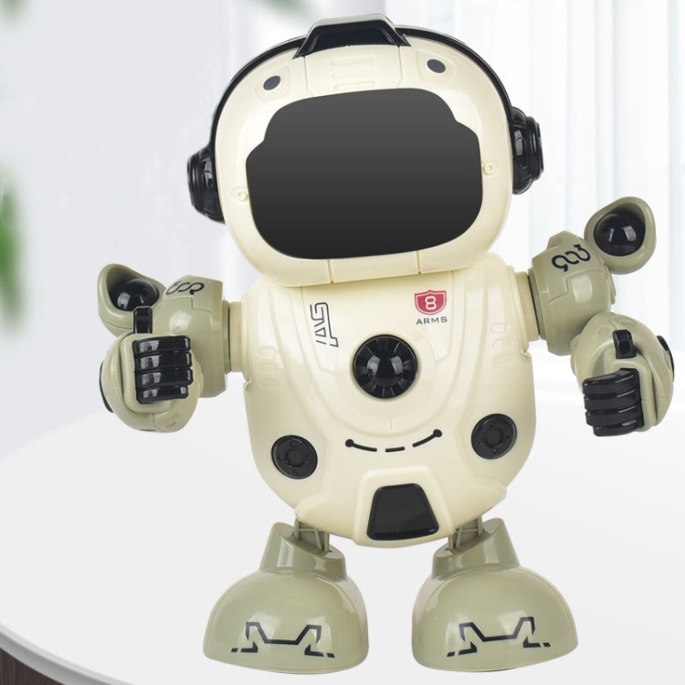 Intelligent Early Education Sound and Light Mechanical Robot Toys ...