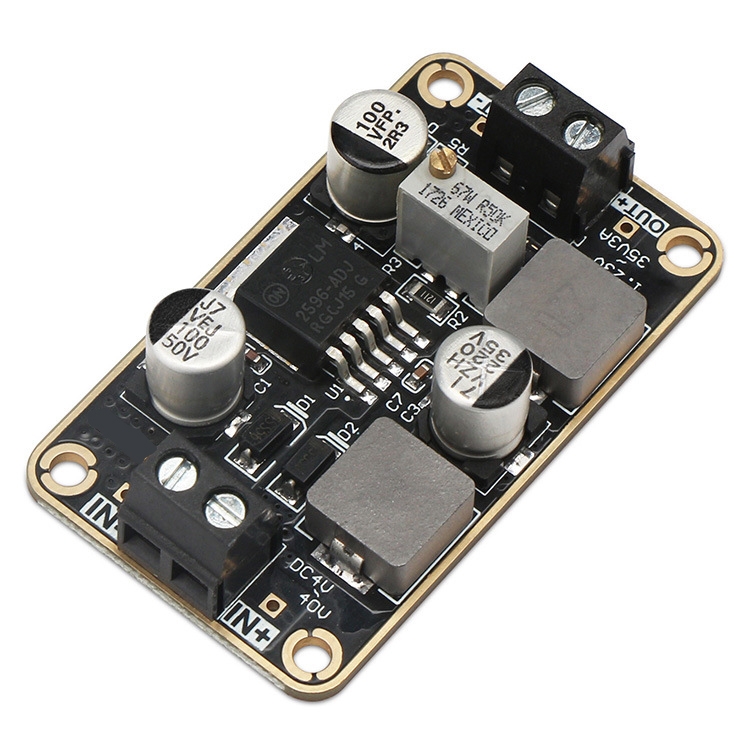 LM2596-ADJ DC-DC Adjustable Step-Down Power Module 4V-40V To 1.23-35V 3A Stereotype Board(As Show)