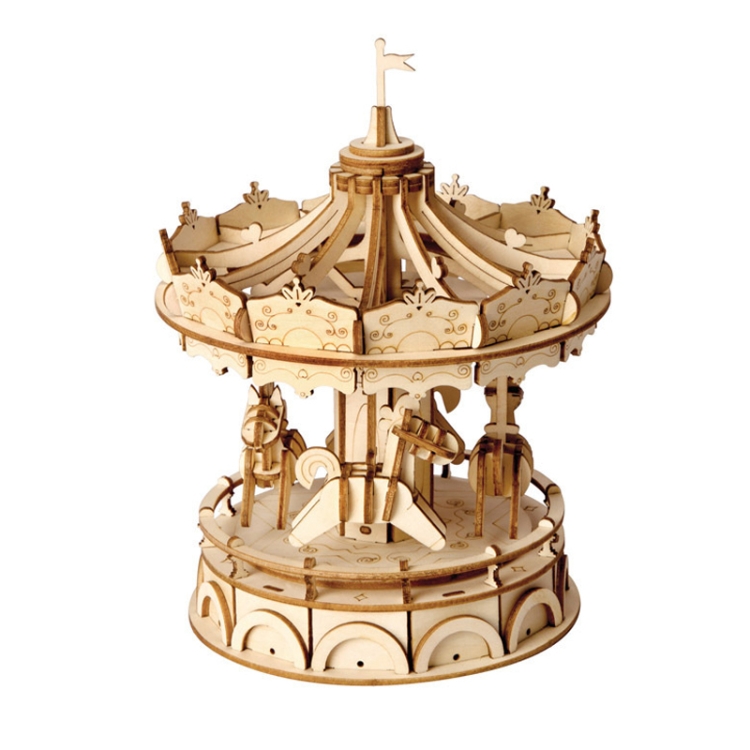 Rolife TG404 Rotating Trojan 3D Three -Dimensional Puzzle Board ...