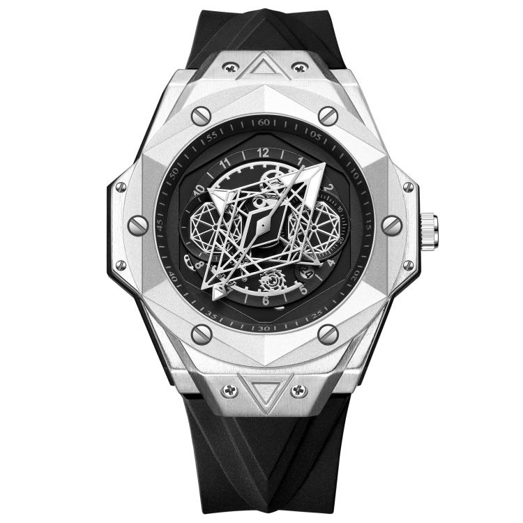 BINBOND B2266 Hombres Calendario luminoso Relojes impermeables al aire ...