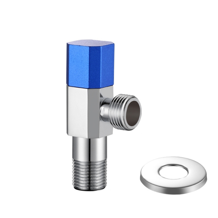 Hot and Cold Water Pipe Faucet 4 Points Water Stop Switch Valve, Style ...