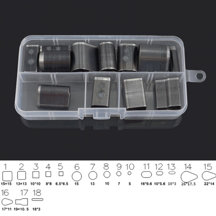 18 Holes Shaped Style Hole Hollow Punch Cutter Set Punching Tool for ...