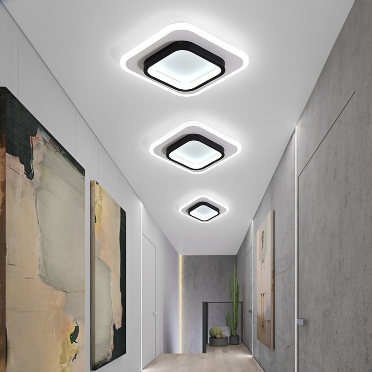 20W 3-color Dimming Aisle Light LED Entrance Corridor Cloakroom Ceiling ...