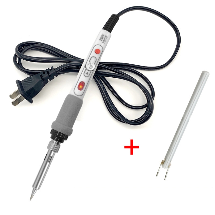 2 ชิ้นชุด 2 100w 220v พลังงานสูงไฟฟ้าหัวแร้งปรับอุณหภูมิเครื่องมือ