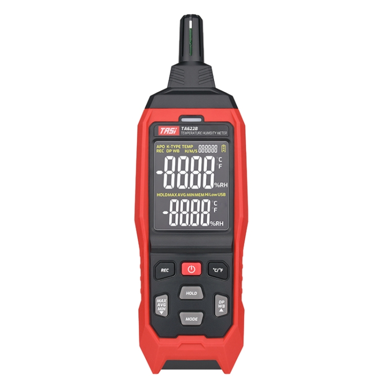TASI TA622B USB Computer Connection Temperature Humidity Meter Digital ...