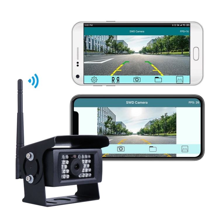 WIFI Wireless Car Reversing Blind Spot Infrared Night Vision Camera(928WF)