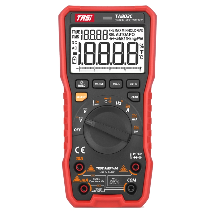 TASI TA803C Digital High Precision Multimeter Digital Display Household ...