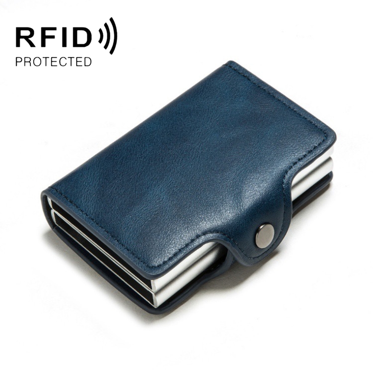 Automatic Pop-up Card Holder Metal Card Box RFID Credit Card Bank Card ...