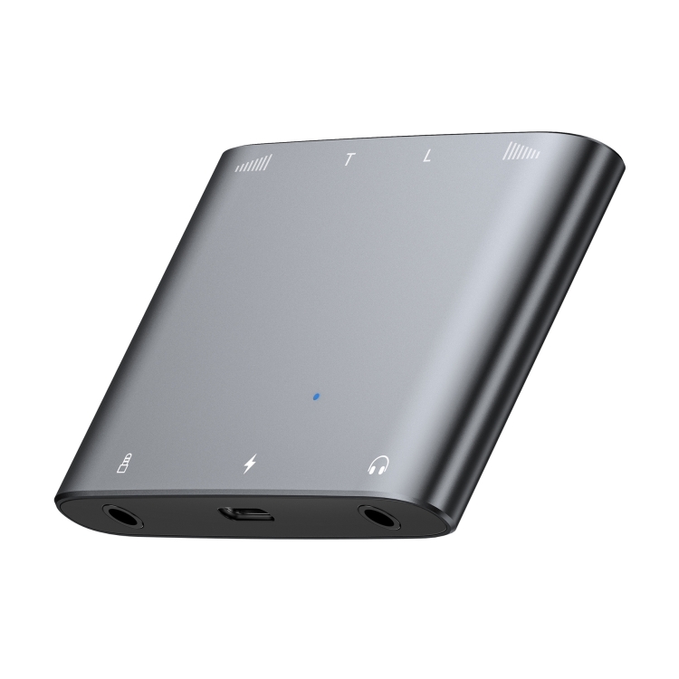 2 In 1 8 Pin+Type-C/USB-C Stereo Dual Channel Sound Card Live Converter ...